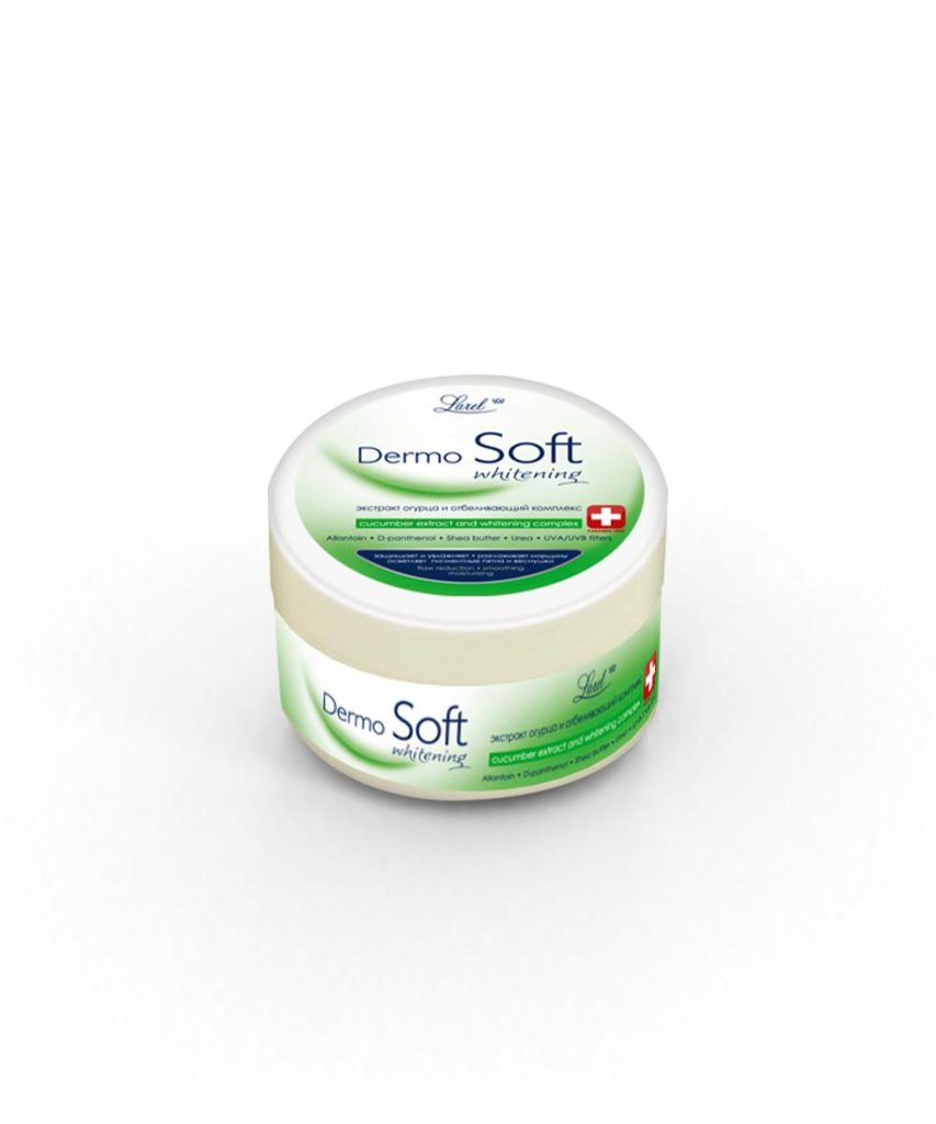 Larel Dermo Soft Whitening cream with whitening complex and cucumber ...